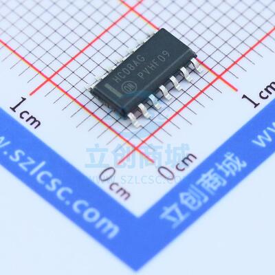 逻辑门 MC74HC08ADR2G SOIC-14 ON 全新原装进口