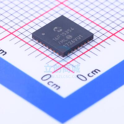 单片机(MCU/MPU/SOC) PIC16F15354T-I/ML QFN-28 全新原装进口