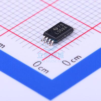 运算放大器 LM358APWR TSSOP-8(3x4.4x0.65） TI()