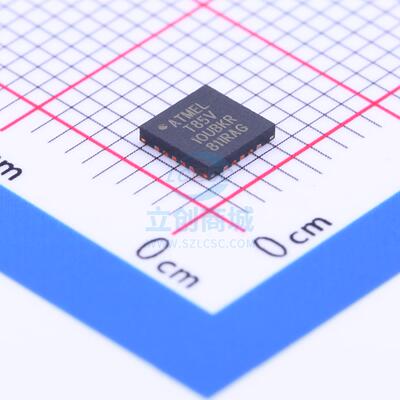 单片机(MCU/MPU/SOC) ATTINY85V-10MU QFN-20_4x4x05P MIC 全新原