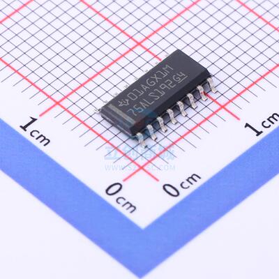 RS-485/RS-422芯片 SN75ALS192D SOIC-16 TI 全新原装进口