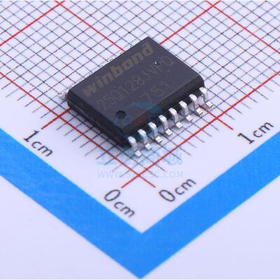 NOR FLASH W25Q128JVFIQ SOIC-16_300mil WINBOND 全新原装进口