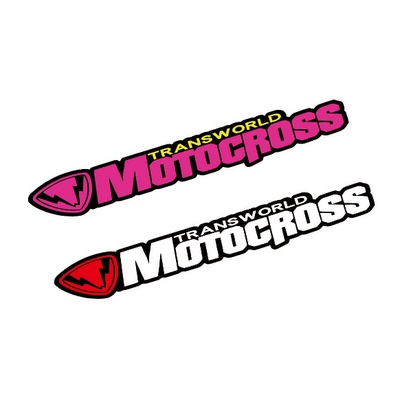赞助商防水反光贴花MOTOCROSS摩托车贴踏板越野拉力赛装饰贴纸