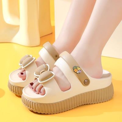 新年厚底拖鞋女夏网红时