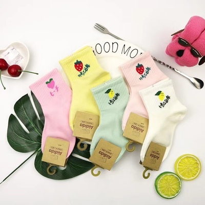 男童女童可亲子糖果水果网袜