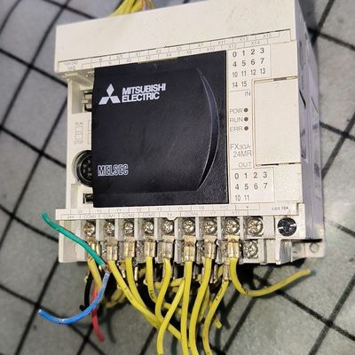 拆机PLC+FX3GA-24MR-CM 实物拍摄 拆