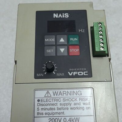 NAiS变频器VFOC BFV0C0042GK 200V 0