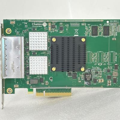 Chelsio四口万兆网卡100-120200 REV