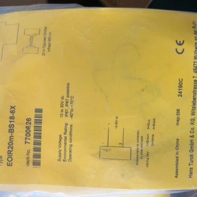 图尔克TURCK光电传感器EOIR20m-BS18-6X