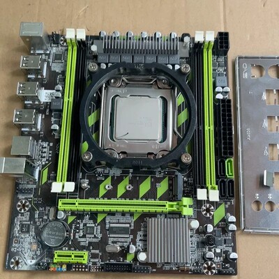 议价X79G主板E5-2643 CPU 功能正常，标价是一张价格