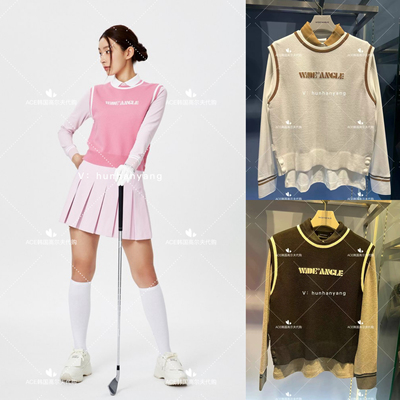 女士高尔夫服装24秋季马甲