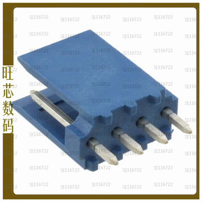 281695-4【CONN HEADER VERT 4POS 2.54MM】