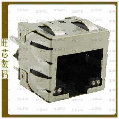 SS-60300-102【MOD JACK VRT 10G  GRND W/LEDS】