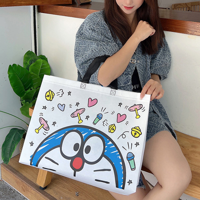 ins可爱哆啦A梦手提袋卡通