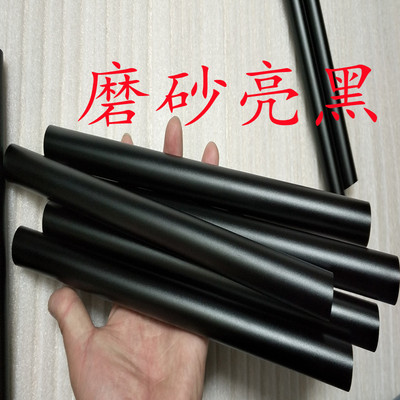 6061t6空心铝管 6063氧化铝管 硬质铝管 黑色铝合金圆管 厚壁铝管