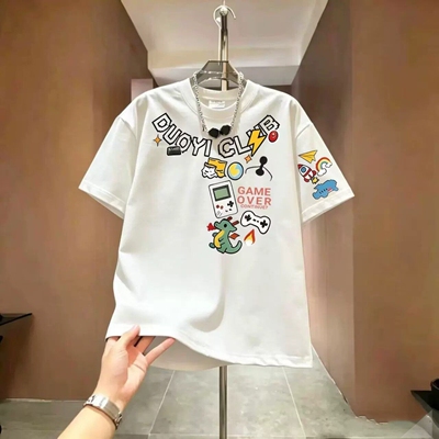 T671黑色白色灰色原版质量刺绣款M3XLP23