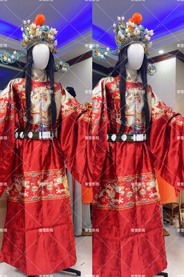 出租财神爷衣服公司年会演出 迎新年财神爷衣服 全套租赁天阳同款