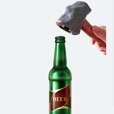 创意石器石头开瓶器啤酒开瓶器