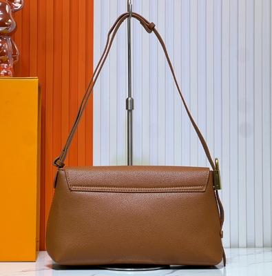 新款真皮手提包单肩斜挎包女腋下包leather bag handbag