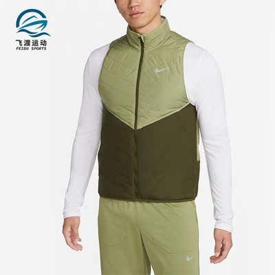 Nike/耐克正品新款男士反光立领保暖棉马甲DD5648-334