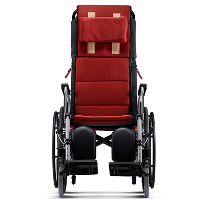 康扬轮椅KM-5000手动可折叠轻便轮椅老人残疾铝合金可后躺