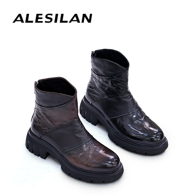 爱乐诗兰马丁靴时尚真皮短靴