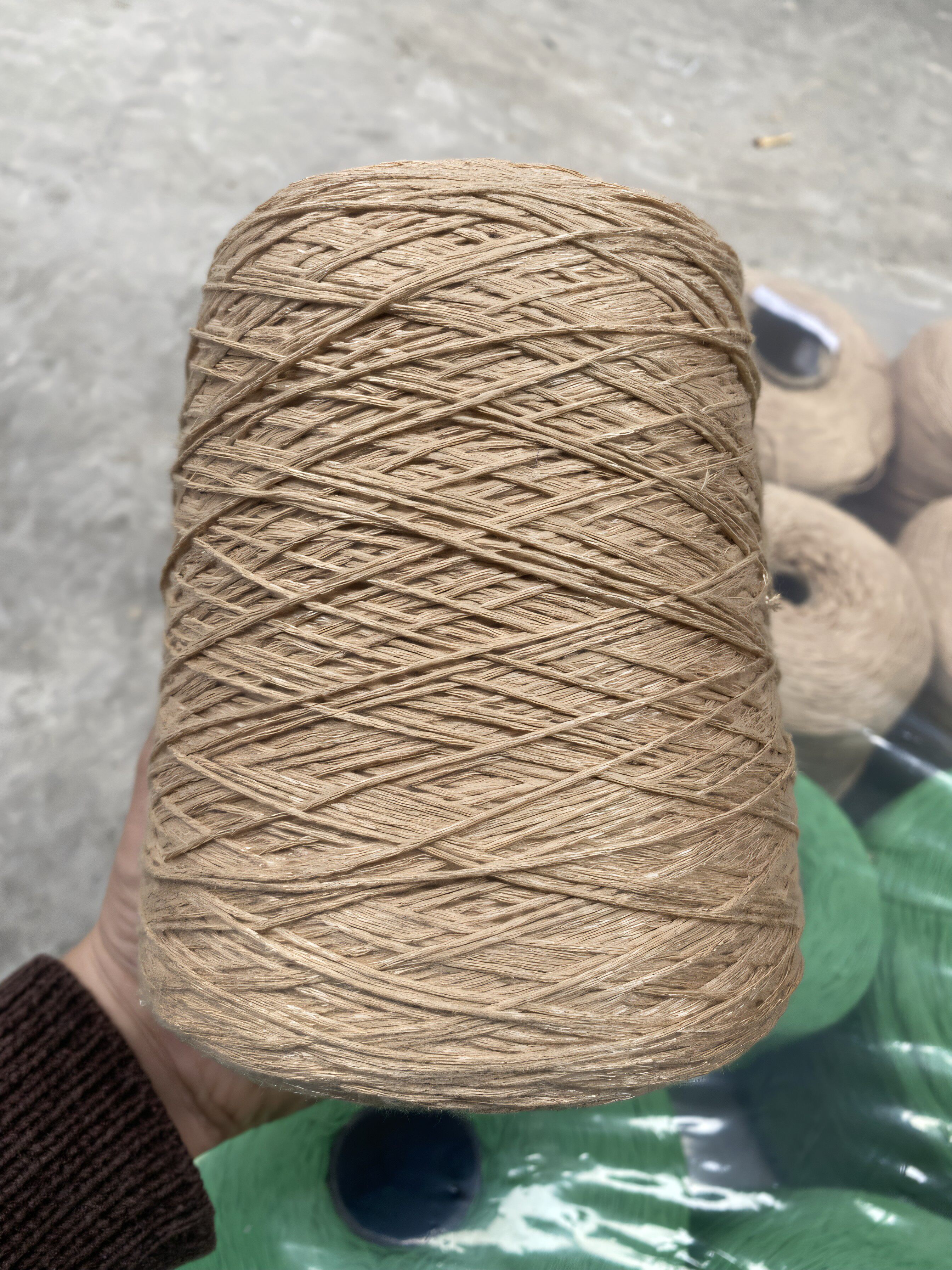 外贸特色棉纱线 柔软有光泽手编衣服帽子包包混线手工DIY线