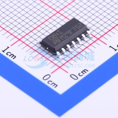 FET输入运放 TL084IDT SOIC-14 ST(意法半导体) 电子元件原装正品