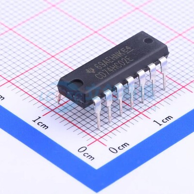 CD74HC02E TI(德州仪器) DIP-14 现货