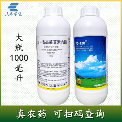 云大120芸苔素28表高芸苔素内酯小麦水稻花卉蔬菜调节剂1000毫升