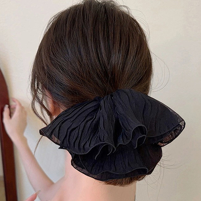 新款复古风大号猪大肠发圈头饰