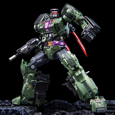 DST02-004 大力战神 警力神 推土机 推机战者 变形玩具模型 机甲