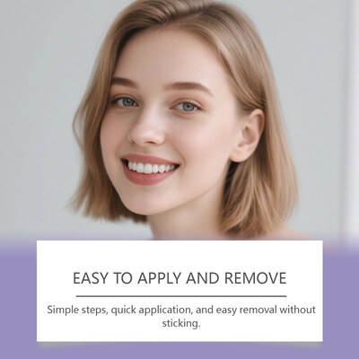 Purple Teeth Whitening Strips 牙贴 清洁牙齿日常护理
