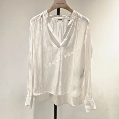 韩国代购 ZADIG&VOLTAIRE 26秋 衬衫 ZE6FFCTSH902