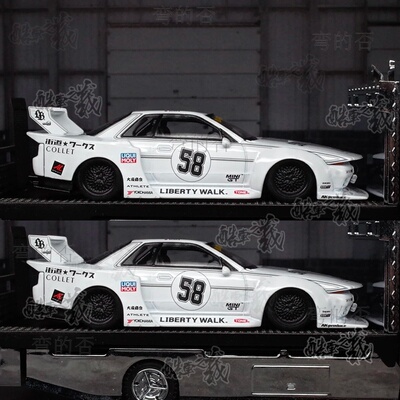 适用于尼桑GTR R32 LB改装兰多诺里斯TAS MINIG仿真汽车贴纸拉花