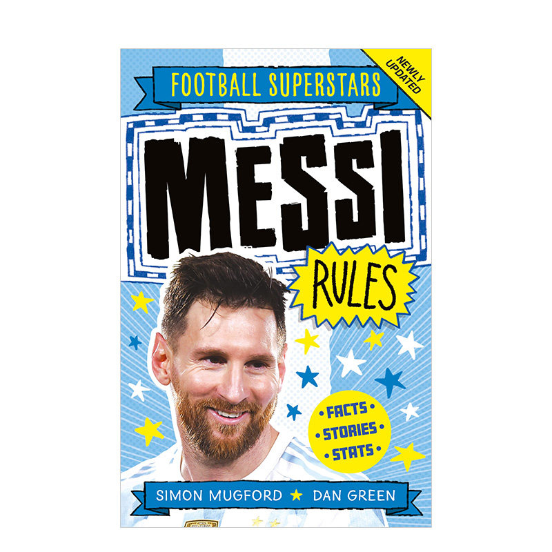 【现货】【Football Superstars】Messi Rules，足球明星特辑：梅西英文进口原版_虎窝淘