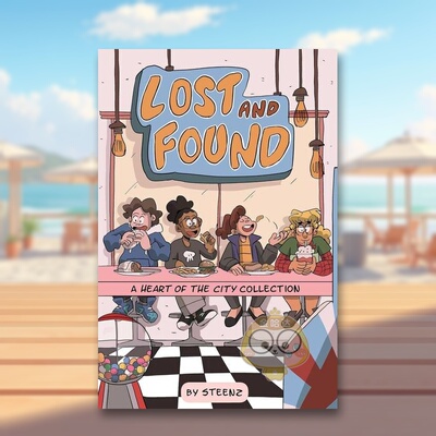 【预售】失物招领城市之心系列英文漫画进口原版书14岁以上Lost and Found: A Heart of the City Collection SteenzAndrews McM书