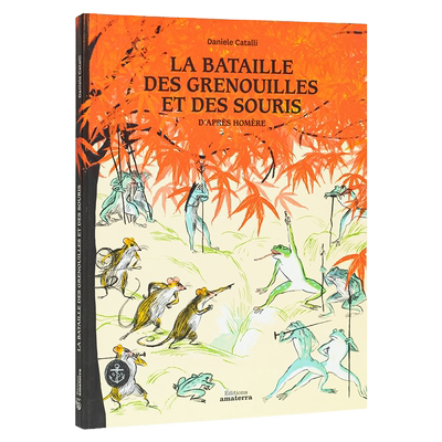 【现货】【2018法国图书夜奖】蛙鼠之战立体书 La bataille des grenouilles et des souris 法文原版进口图书