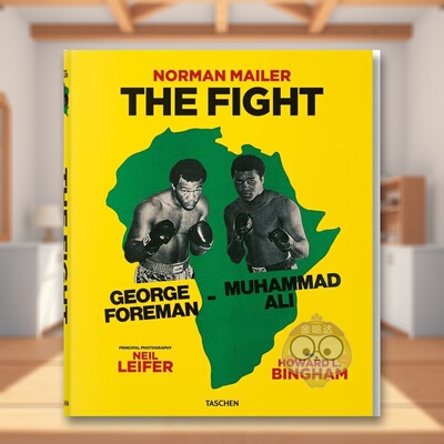 【现货】梅勒雷佛宾厄姆战斗Mailer/Leifer/Bingham The Fight英文摄影集纪实Norman Mailer精装TASCHEN进口原版书492书籍图书外版