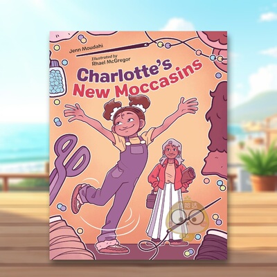 【预售】夏洛特的新鹿皮鞋 Charlotte's New Moccasins 原版英文儿童绘本进口书籍图书外版正版