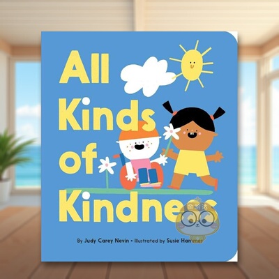 【现货】善良的世界英文儿童绘本自我认知情绪管理进口原版书纸板书3岁-6岁All Kinds of KindnessLittle simon书籍图书外版正版