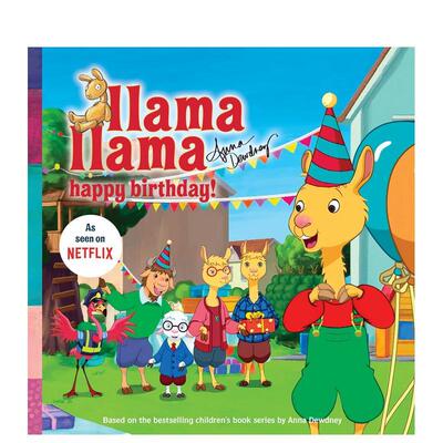 【现货】拉玛，拉玛生日快乐 LLAMA LLAMA HAPPY BIRTHDAY 英文进口原版儿童绘本图书 Dewdney  Anna外文正版