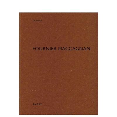 【预售】富尼耶·马卡尼安：建筑档案62 Fournier Maccagnan:De aedibus 62英文进口原版建筑设计图书Heinz Wirz
