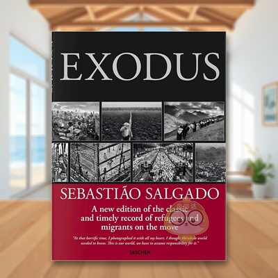 【预售】流离 萨尔加多 EXODUS SEBASTIAO SALGADO 原版英文摄影作品集进口书籍图书外版正版