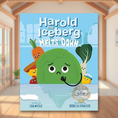 【预售】冰山融化的哈罗德英文儿童绘本人际关系进口原版书精装Harold The Iceberg Melts DownWyzlic  LisaFEIWEL & FRIENDS书籍