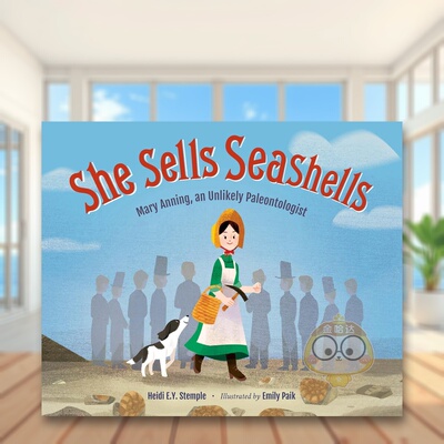 【现货】卖贝壳的小女孩She Sells Seashells英文儿童绘本动物生态环保6-9岁精装Stemple  Heidi E. Y.进口原版书Charlesbridge97