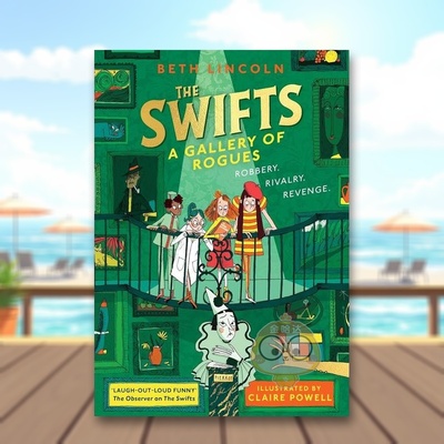 【现货】斯威夫特一家#2：无赖画廊 2024卡内基文学奖长名单作品续集英文儿童故事进口原版外版书精装3-6周岁The Swifts: A Gall书