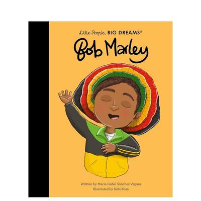 【现货】【小人物，大梦想】鲍勃·马利 【Little People，Big Dreams】Bob Marley 原版英文儿童绘本 雷鬼乐鼻祖
