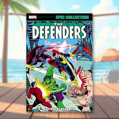 【预售】【Marvel】捍卫者史诗合集进入-领头人英文漫画平装进口原版书Defenders Epic Collection: Enter - The Headmen WEIN书籍