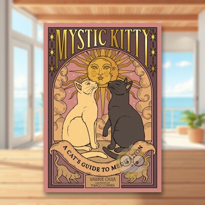 【现货】灵猫冥想指南 Mystic Kitty: A Cat's Guide to Meditation 原版英文心灵励志 解锁50+种冥想秘技